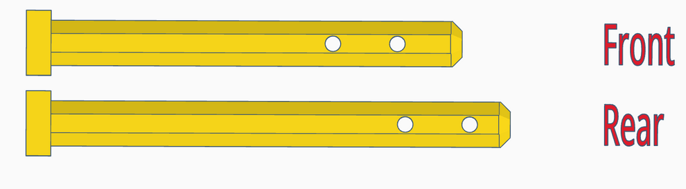 NRC 124NC-19 Body Post (2 pair) – Team QIK Racing
